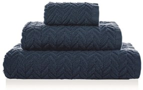 Sorema - Bavlněný ručník koupání Měkký Premium Tmavě modrý TRESSER