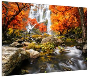 Obraz podzimní krajiny (70x50 cm)