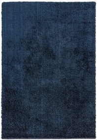 Modrý koberec Trebbia Navy Rozměry: 80x150 cm