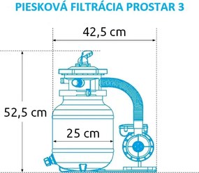 Marimex | Písková filtrace ProStar 3 + vysavač Star Vac + hladinová síťka | 19900062