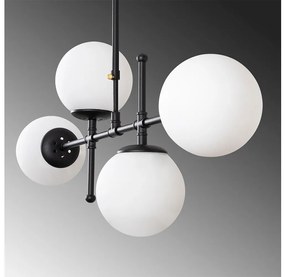 Designový lustr Parisa 108 cm černý