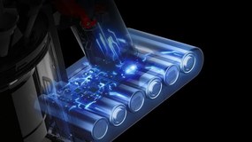 Dyson AKU ruční vysavač s rotačním kartáčem Car+Boat 586120 stříbrný
