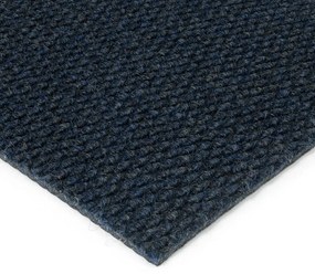 Modrá kobercová zátěžová vnitřní čistící zóna Fiona - 150 x 100 x 1,1 cm