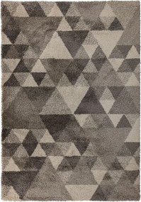 Flair Rugs, AKCE: 160x230 cm Kusový koberec Dakari Nuru Grey/Ivory, šedá, chodba / předsíň