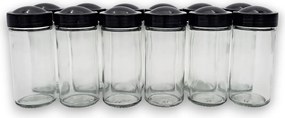 Orion Sada 12ks kořenek BLACK 80ml v černém kovovém košíku RADKA + 2 háčky