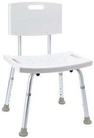 Ridder Senior program Židle s opěradlem a nastavitelnou výškou, nosnost 100 KG - v. 34 - 52 cm A00602101