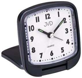 Kapesní svítící černý budík JVD SR808.3 na cesty
