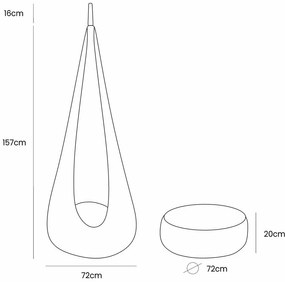 Dětská houpačka – Meowbaby