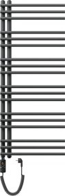 Mexen Neptun, elektrické topné těleso 1200 x 500 mm, 600 W, antracitová, W101-1200-500-2600-66