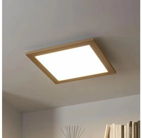 Brilagi - LED Stropní svítidlo SLIMFRAME WOOD LED/36W/230V 49,5x49,5 cm hnědá
