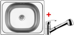 Set Sinks CLASSIC 500 M matný + baterie LEGENDA S