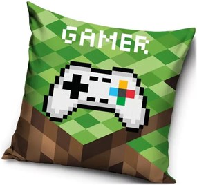 Dekorační polštář Minecraft Gamer - 40 x 40 cm