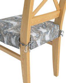 Sedák na židli IKEA Ingolf barva vícebarevná látka pletený vzor, vzorované