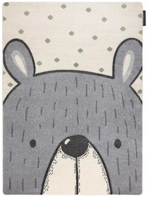Hans Home | Dětský kusový koberec Petit Bear cream - 200x290
