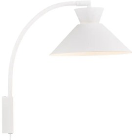 Nordlux - Nástěnná lampa DIAL 1xE27/40W/230V bílá