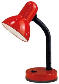 EGLO 9230 - Stolní lampa BASIC 1xE27/40W červená