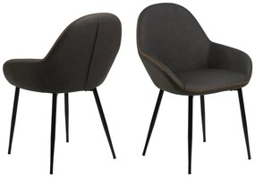 Designová židle Candis šedá