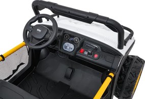 Elektrické autíčko Buggy UTV SPEED bílé