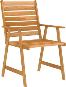 7dílný zahradní jídelní set masivní akáciové dřevo 3057845