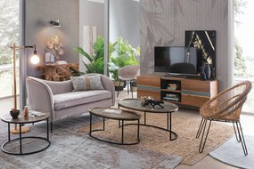BIZZOTTO malý TV stolek ARON 160x65 cm 0745487