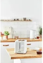 Tefal Sense TT693110 bílá / Topinkovač / 850 W / 2 plátky
