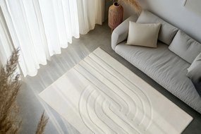 Obsession, Kusový koberec Zen Deluxe 700 Cream, 80x150, béžová, ložnice