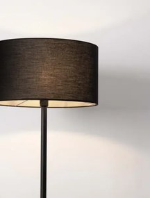 LED černá stojací lampa Sibnia