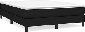 Box spring postel s matrací černá 140 x 190 cm textil 3144071