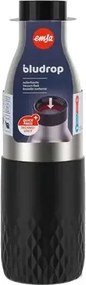 Emsa BLUDROP 0.7L černá / Termoláhev / nerezová ocel
