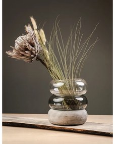 Váza / lucerna Bagel, šedá