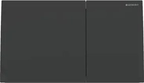 Geberit - Ovládání splachování, easy to clean, matná černá
