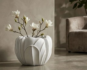 Květináč Gardy 34,5 cm bílý