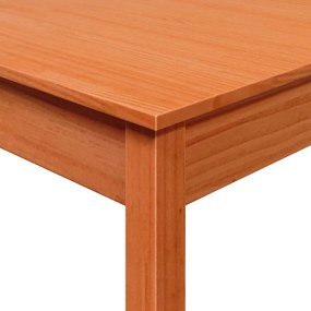 Jídelní stůl voskově hnědý 55 x 55 x 75 cm masivní borové dřevo