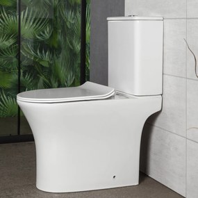 Novoterm WC kombi NV-Makalu se zadním odpadem a SoftClose sedátkem