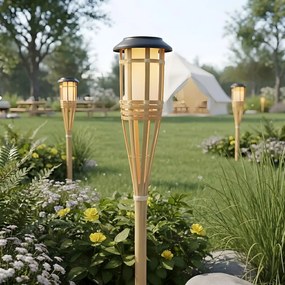Exteriérová solární zapichovací svítidlo Bamboo