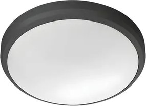 Philips Doris černá / Venkovní přisazené LED svítidlo / 6W / 600 lm /