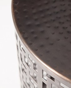Odkládací stolek Fabia výška 46cm bronze