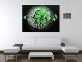 Gario Ručně malovaný obraz Zelená živá krása Rozměry: 70 x 100 cm