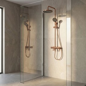 Rea, Sprchový Set Rea Arcos brush copper, REA-P8715