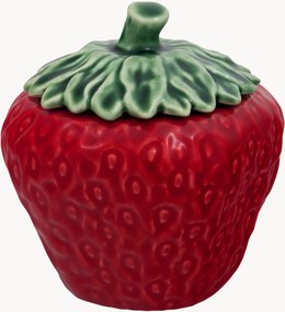 Ručně malovaná úložná dóza Strawberries
