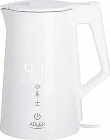 Adler AD 1345w bílá / Rychlovarná konvice / 2200W / 1.7 L