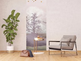 Vliesová fototapeta na zed' Ilustrovaná Krajina | 90 x 270 cm | DFTNVL3730