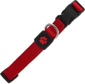 Active Dog Premium M červená 2x34-49cm / Obojek pro psy / Nylonový / N