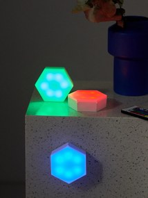 Sinsay - Modulární LED světelné panely s dálkovým ovládáním - bílá