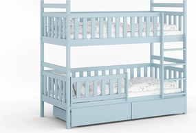 Rkids | Patrová postel Rino 80x160 Modrá