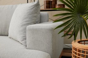 Hanah Home Třímístná pohovka LIVA šedá 227 cm 825BLC2820