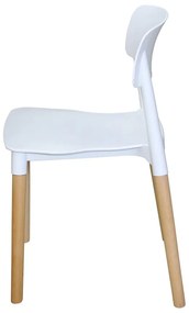Idea nábytek Jídelní židle GAMA bílá
