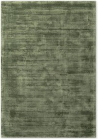 Zelený ručně tkaný koberec z viskózy 80x150 cm Noemi – Vikosa