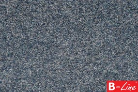 Zátěžový koberec Primavera 539 modrý Šíře role: 4 m