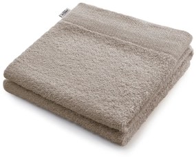 AmeliaHome - Sada bavlněných ručníků béžový hladké AMARI